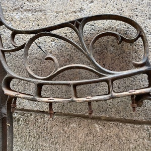 Cast Iron Legs, Vintage Bench Legs, Outdoor Decorations, Rustic Home ...