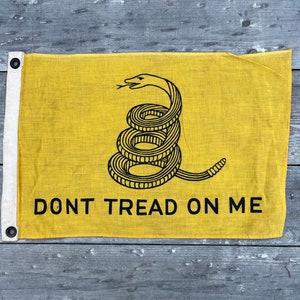 Gadsen Flag Dont Tread on Me Snake Flag Vintage Maritime - Etsy
