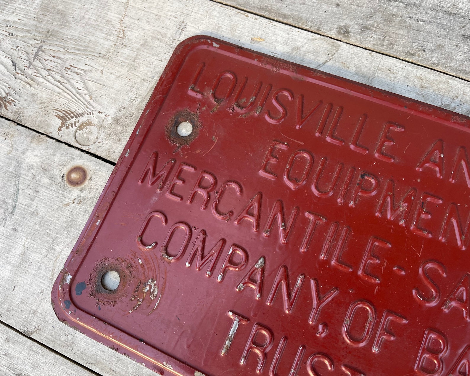 Antique Railroad Sign Vintage Train Sign Baltimore Maryland - Etsy