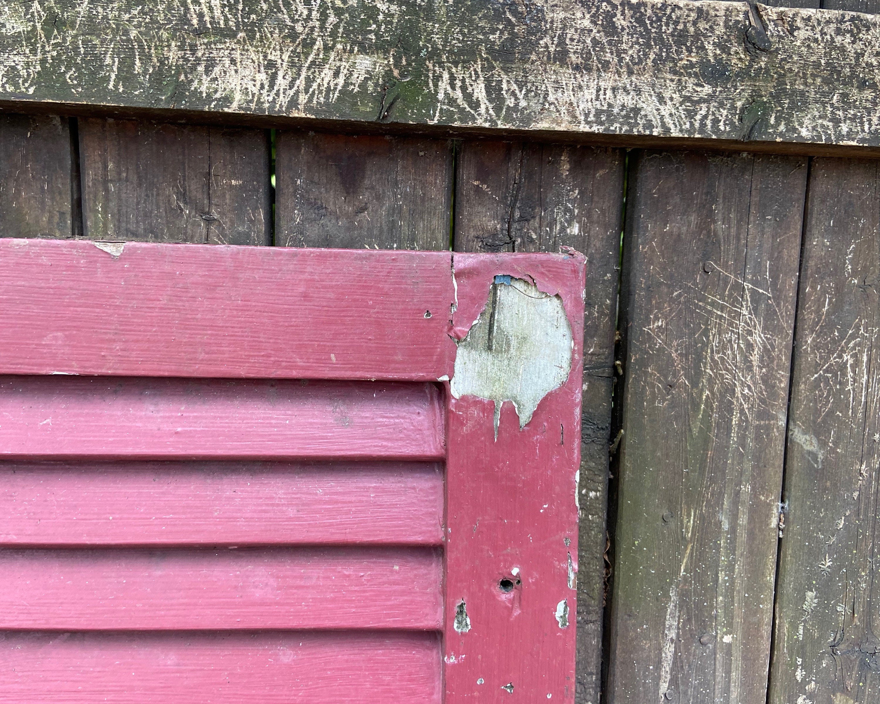 Antique Shutter Wooden Louvered Shutter Doorr Shutter | Etsy