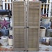 Large Pair of Vintage Shutters 67'' Long X - Etsy