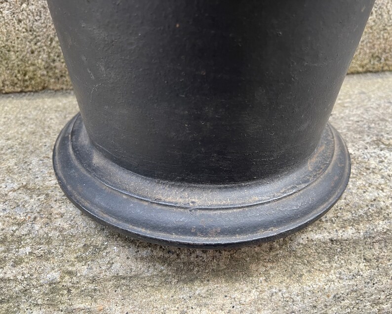 EXTRA LARGE Antique Cast Iron Mortar and Pestle 30 LBS - Etsy