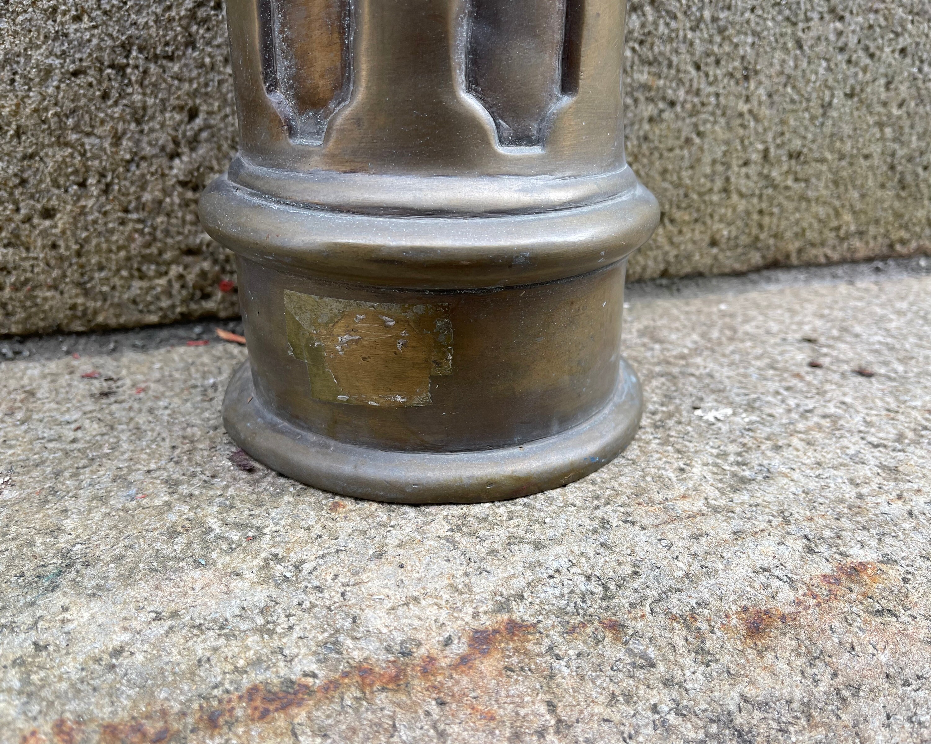 Vintage Horse Head Statue Hitching Post Large Tall Brass - Etsy