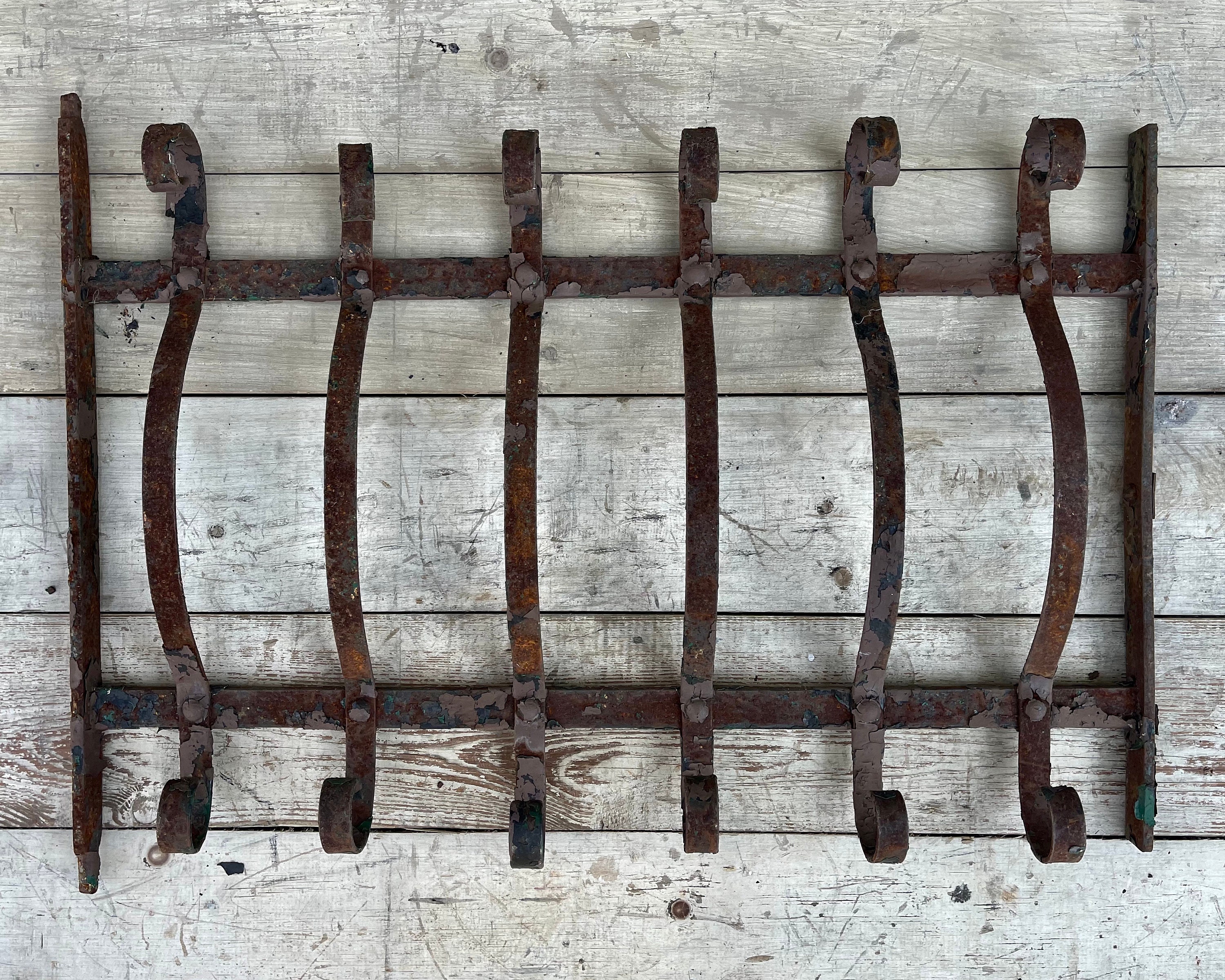 Vintage Wrought Iron Gate Window Door Rustic Victorian Gate - Etsy