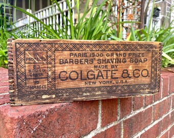 Antique Soap Box - Etsy