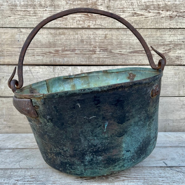 Antique Cauldron - Etsy