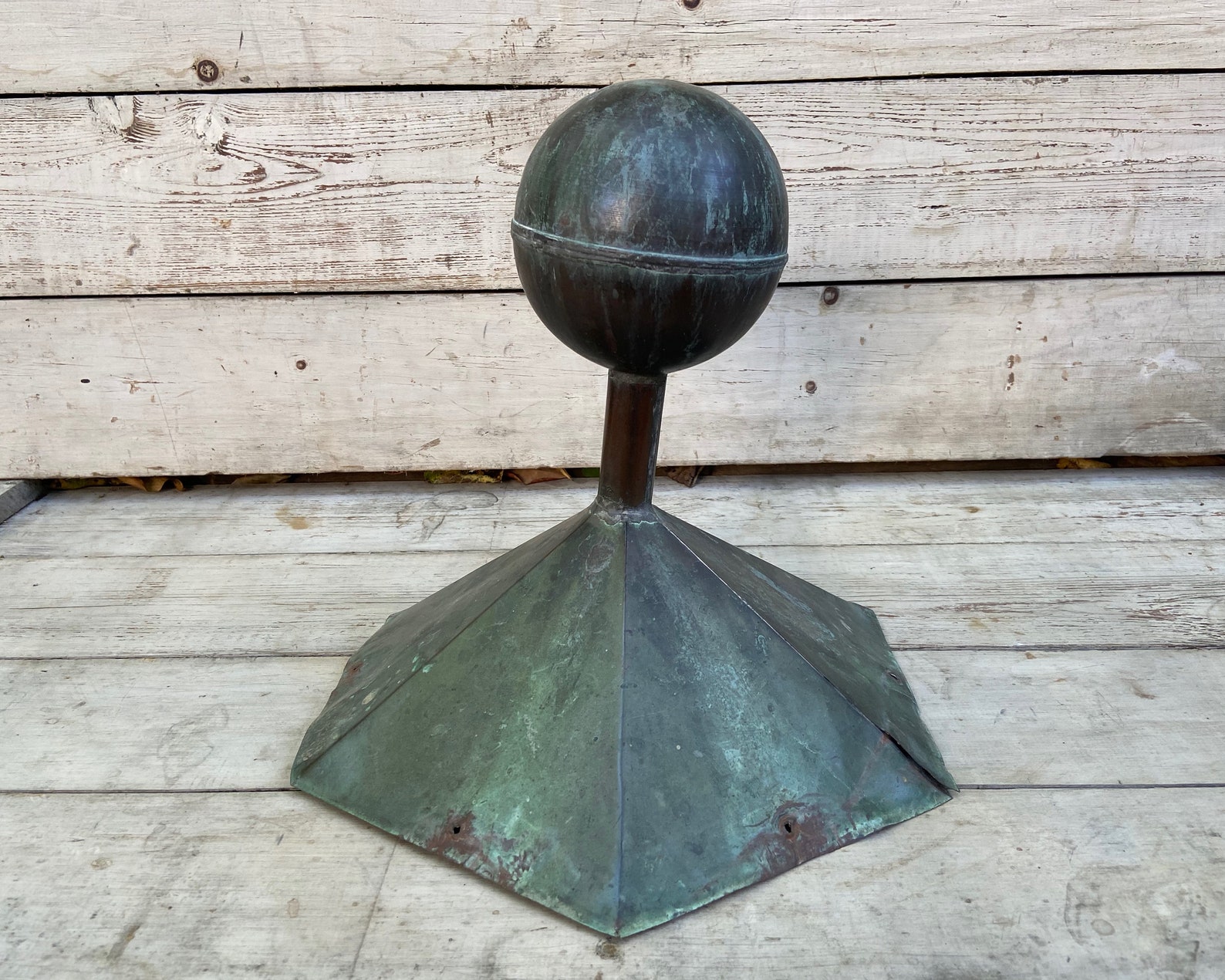 Copper Cupola Roof Finial Vintage Copper Copula Architectural Salvage ...
