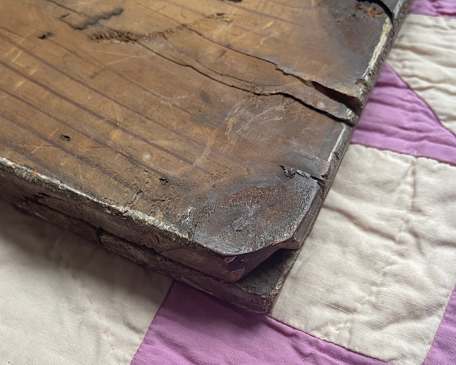 Antique Game Board Primitive Folk Art Vintage Old Paint - Etsy