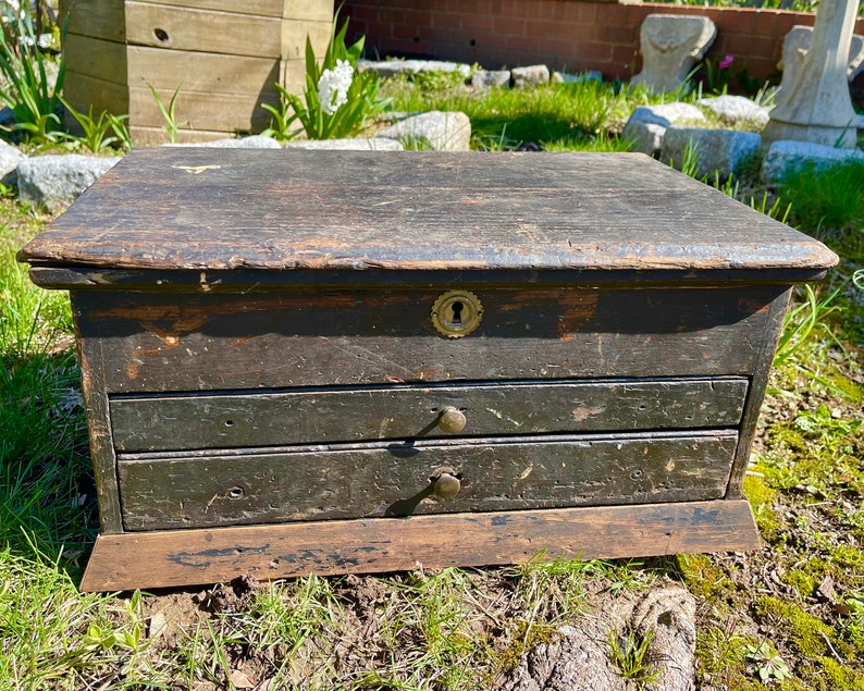 Antique Watchmakers Cabinet Tool Chest Tool Box Spool - Etsy