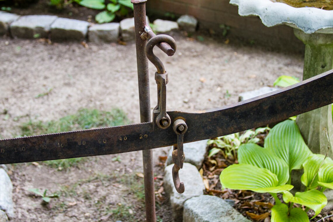 Antique Cast Iron Scale Cotton Scale Tobacco Barn Scale | Etsy