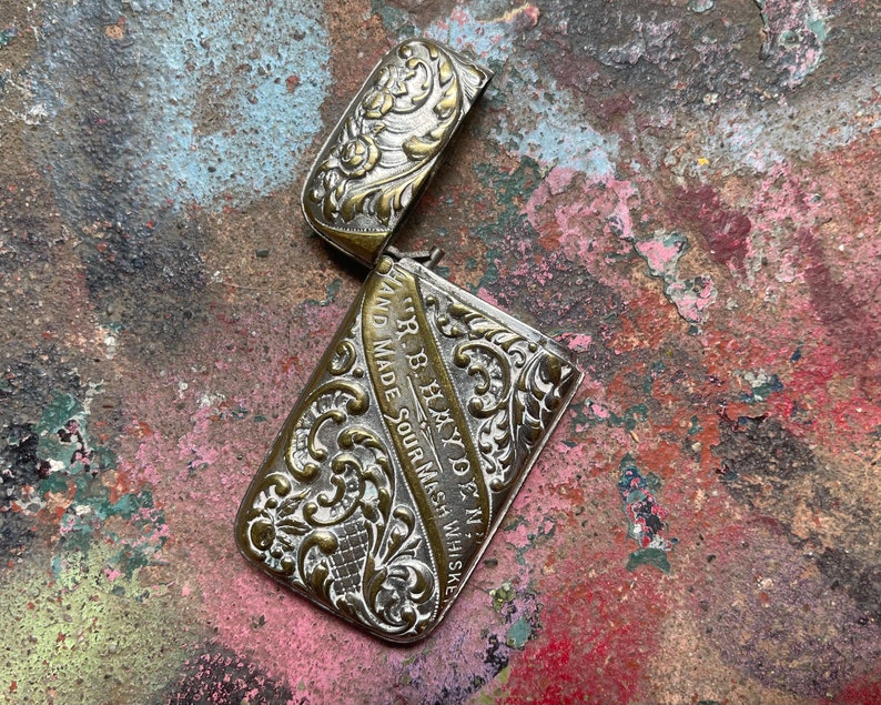 R.B Hayden Whiskey Match Safe GIBSON Rye Charles Meinecke - Etsy