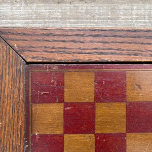 Antique Game Board, Checkerboard, Checker Board, Primitive Home Decor ...