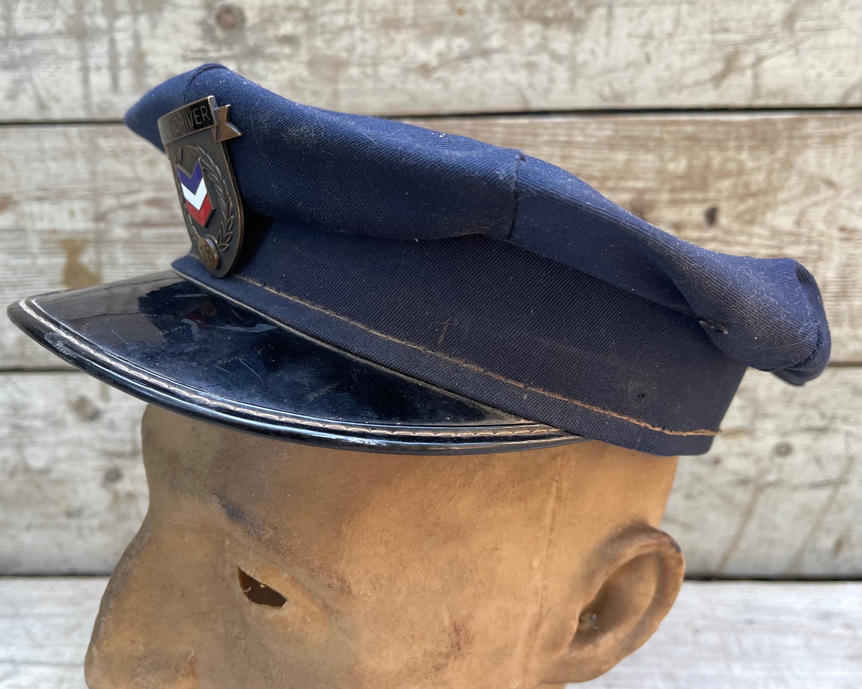 Vintage Delivery Driver Cap Oil Tanker Cap Visor Standard - Etsy Australia