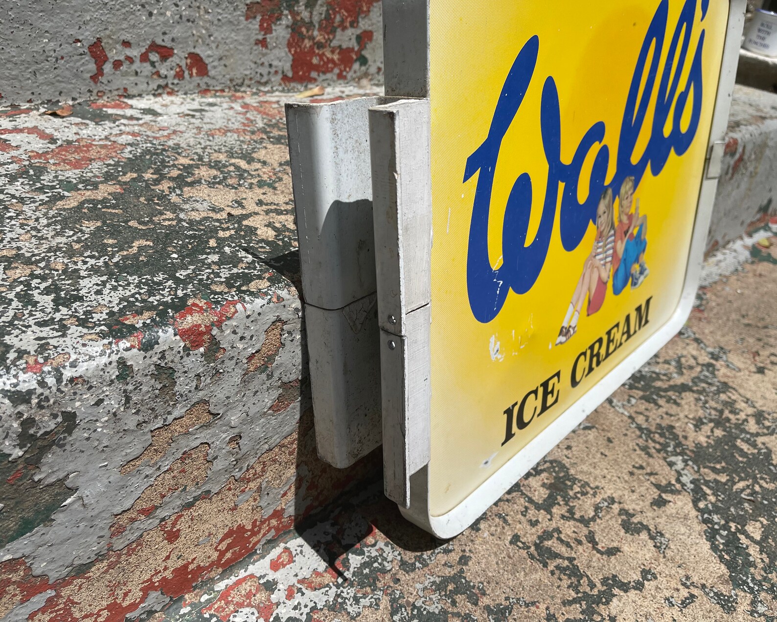 Vintage Walls Ice Cream Sign Ice Cream Parlor Large - Etsy