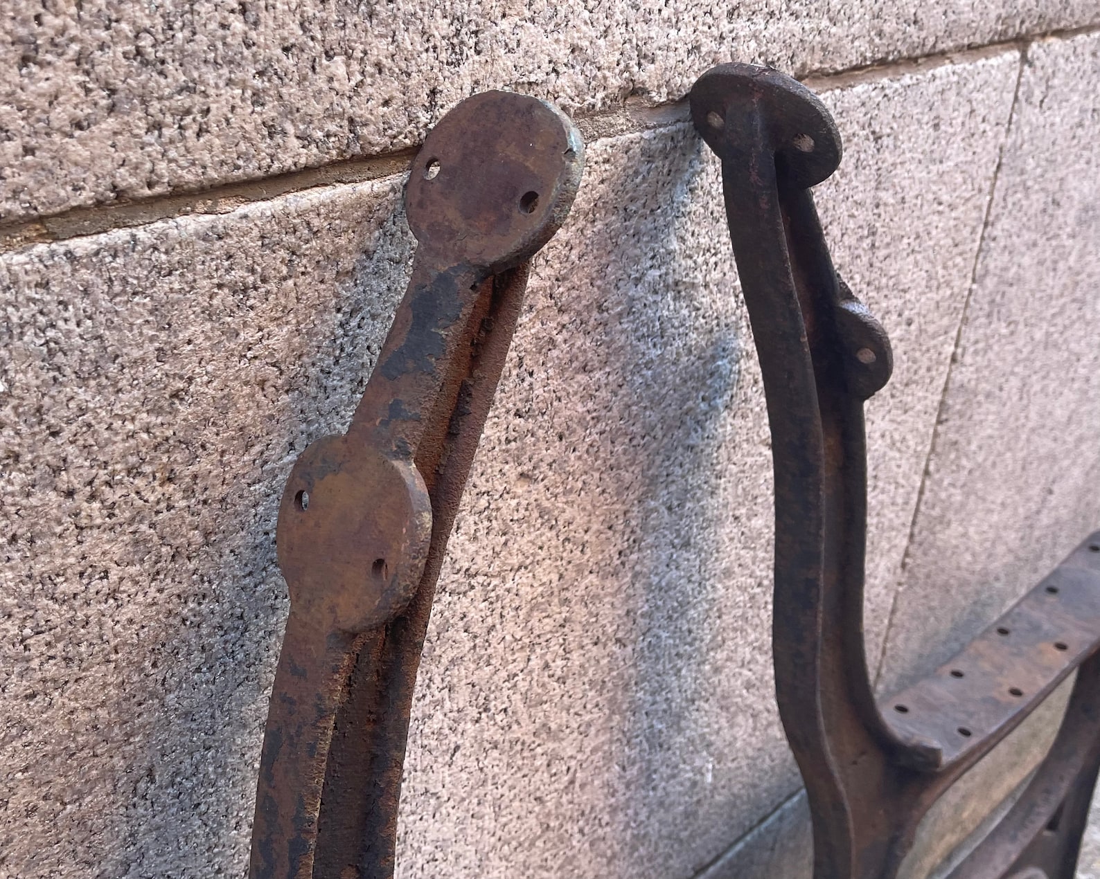 Antique Cast Iron Bench Legs Train Station Bench Ends Large - Etsy