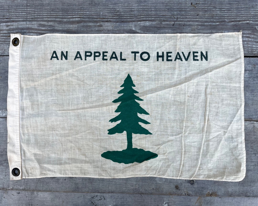 Vintage Pine Tree Flag an Appeal to Heaven Vintage - Etsy
