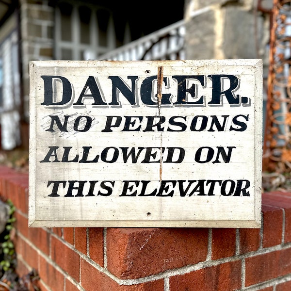 Elevator Sign - Etsy