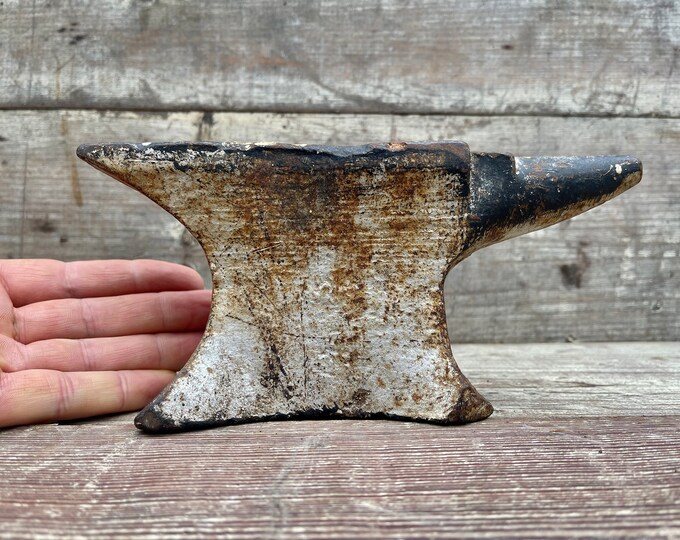 Anvil, Antique Cast Iron Anvil, 6 Lbs Anvil, Small Anvil, Jewelers ...