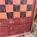 Antique Primitive Game Board in Fantastic Early Crazed Paint, Old ...