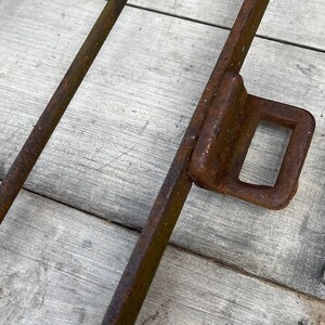 Antique Wrought Iron Gate, Iron Fence Gate, Architectural Salvage ...