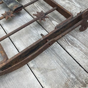 Antique Cemetery Gates Victorian 1800s Spiked Pair of Iron Gates ...