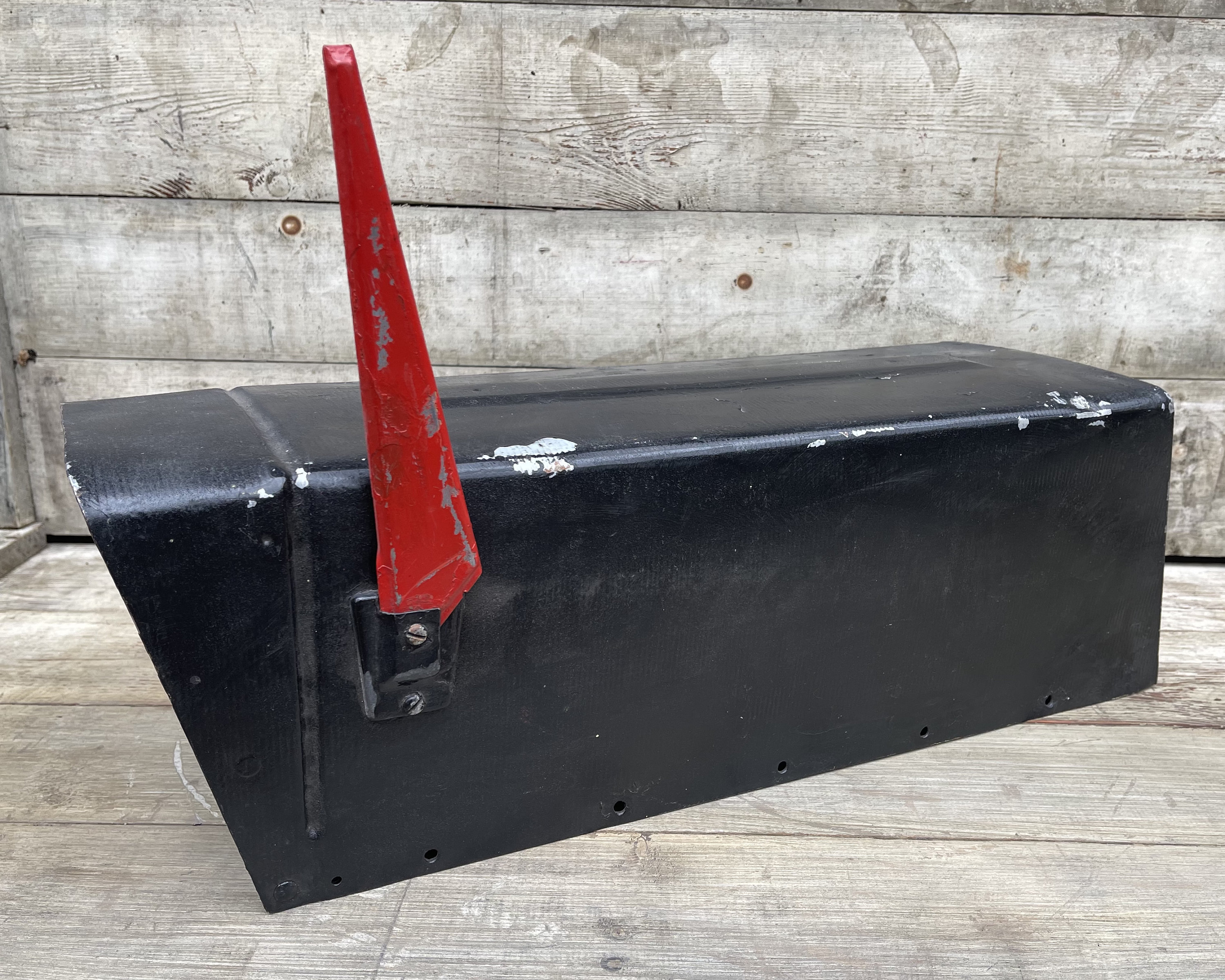 Mid Century Mail Box Modern Mailbox Vintage 1950s Metal Mail | Etsy