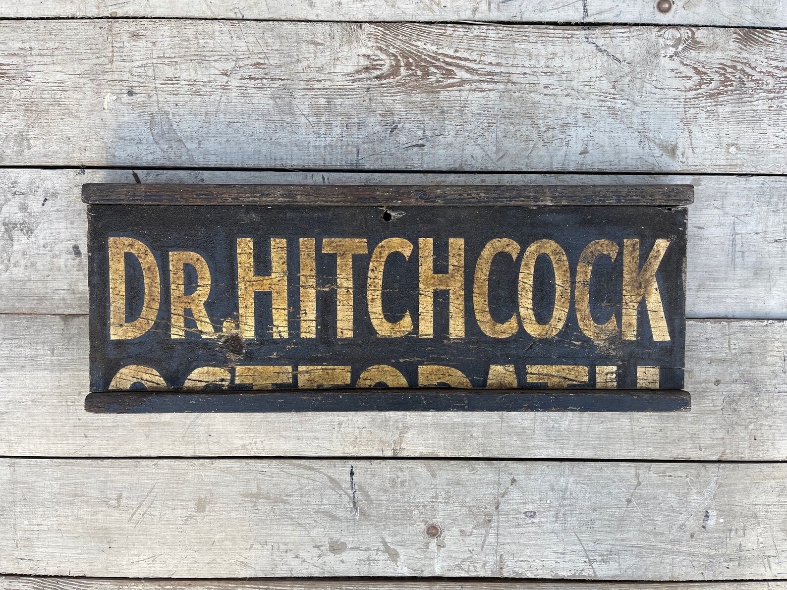Antique DR. HITCHCOCK Sign Doctor Office Primitive Wood Old | Etsy