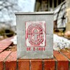 Vintage Milk Box Antique Milk Box Galvanized Milk Box DUTCHERS DAIRY ...