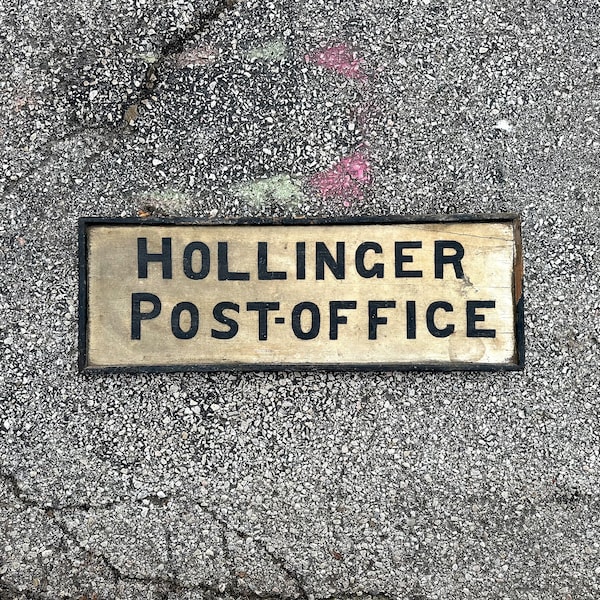 Old Post Office Sign - Etsy