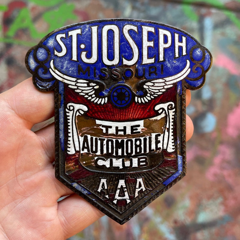 Antique Car Emblem - Etsy
