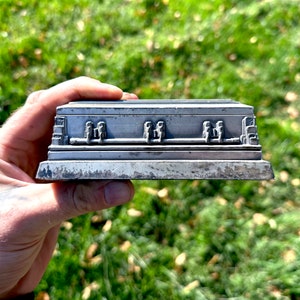 Art Deco Coffin Salesman Sample Paperweight: 1920s Funeral Oddity - Etsy