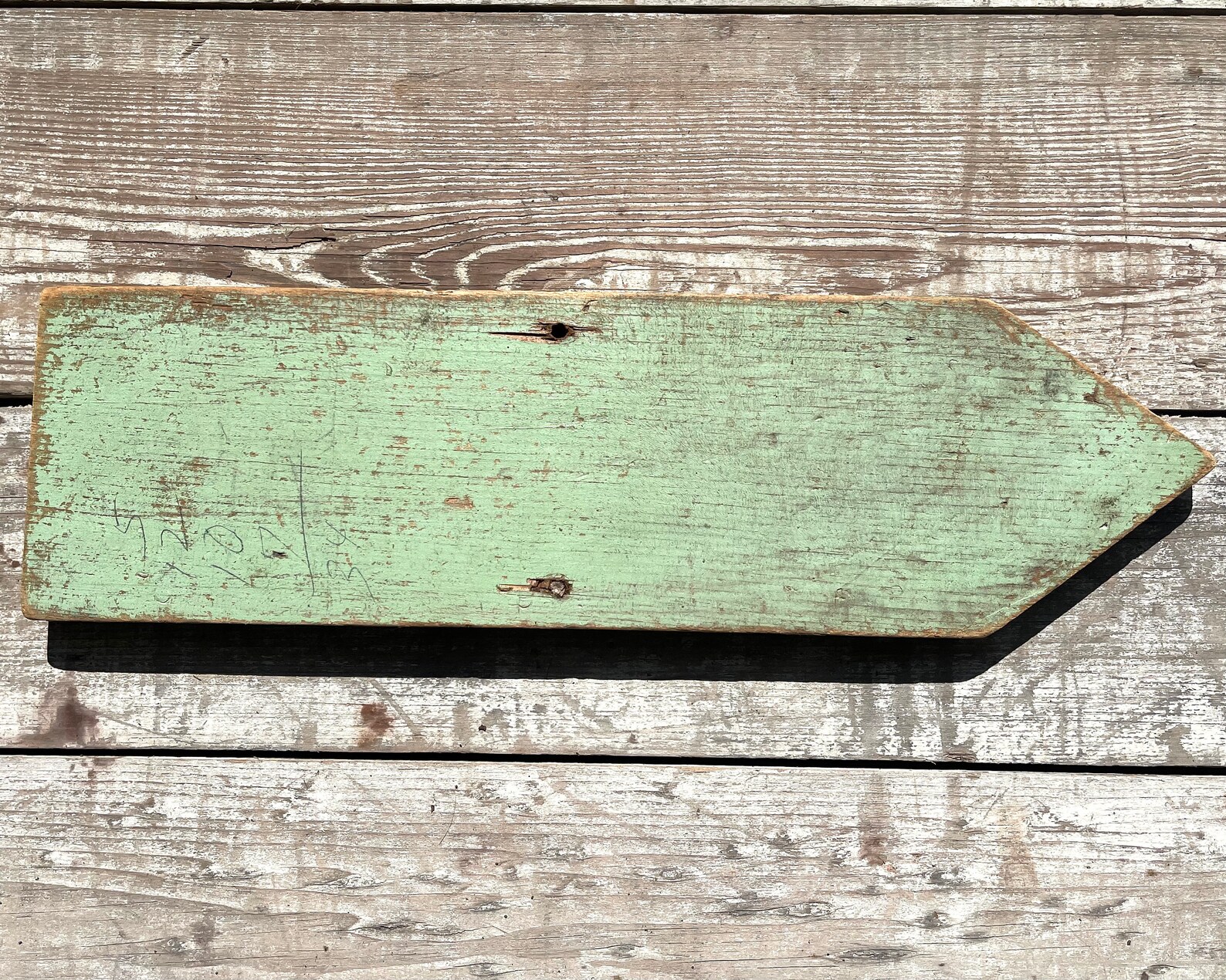 Antique Wooden Sign Vintage Cottage Sign NICE OLD PAINT - Etsy