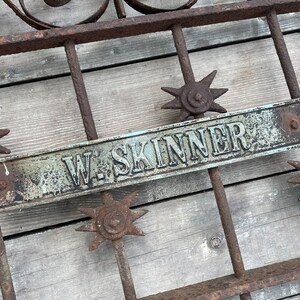 Antique Cemetery Gates Victorian 1800s Spiked Pair of Iron Gates ...