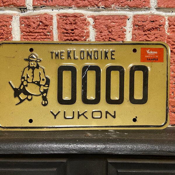 Old License Plate - Etsy