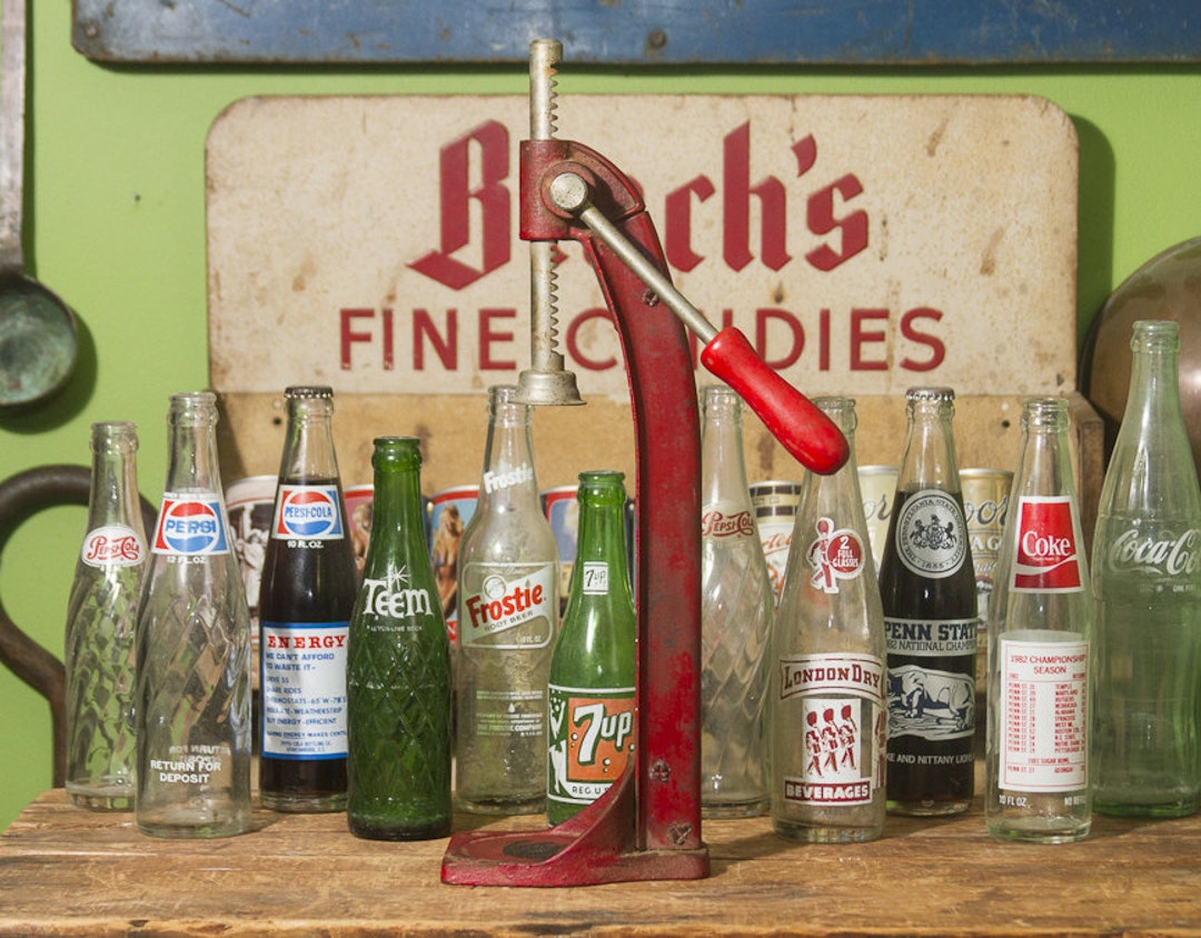 Antique Tool Bottle Cap Machine Antique Bottle Capper Capping - Etsy
