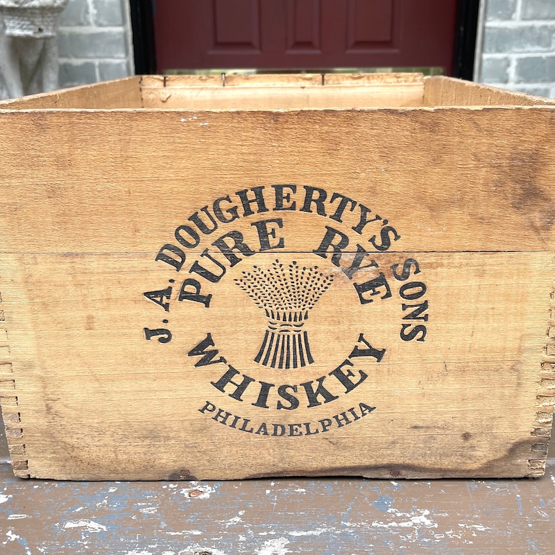 Whisky Crate - Etsy