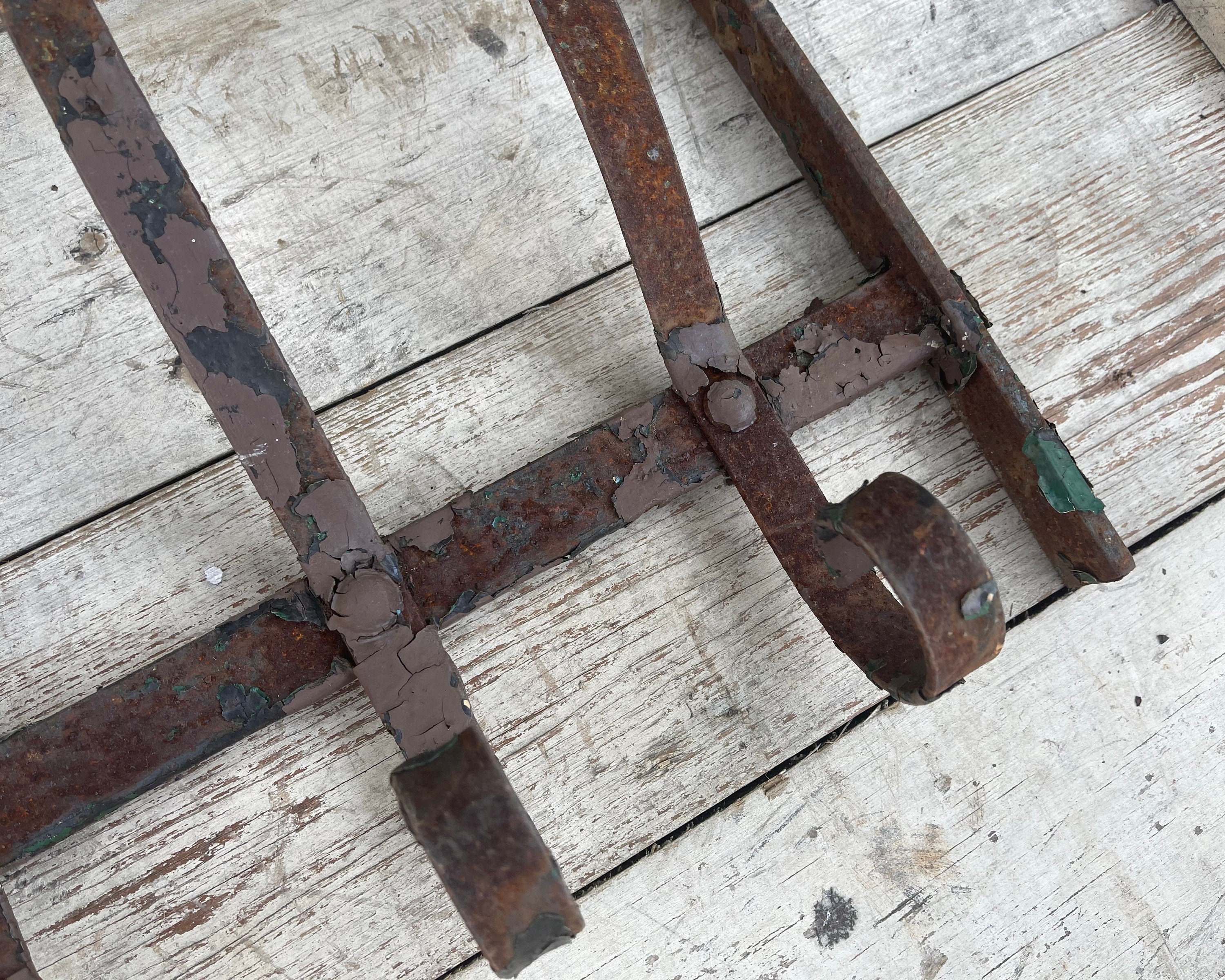 Vintage Wrought Iron Gate Window Door Rustic Victorian Gate - Etsy