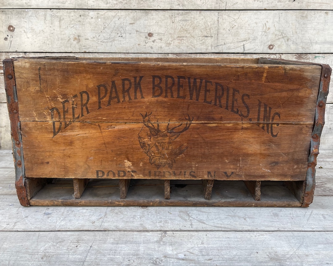 Deer Park Breweries Beer Crate Port Jervis New York Breweriana ...