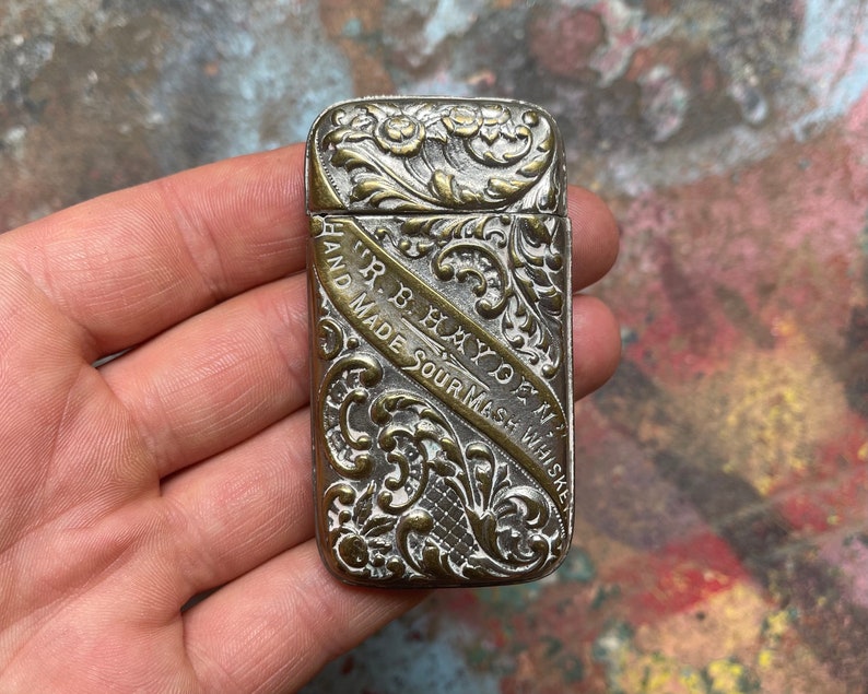 R.B Hayden Whiskey Match Safe GIBSON Rye Charles Meinecke - Etsy