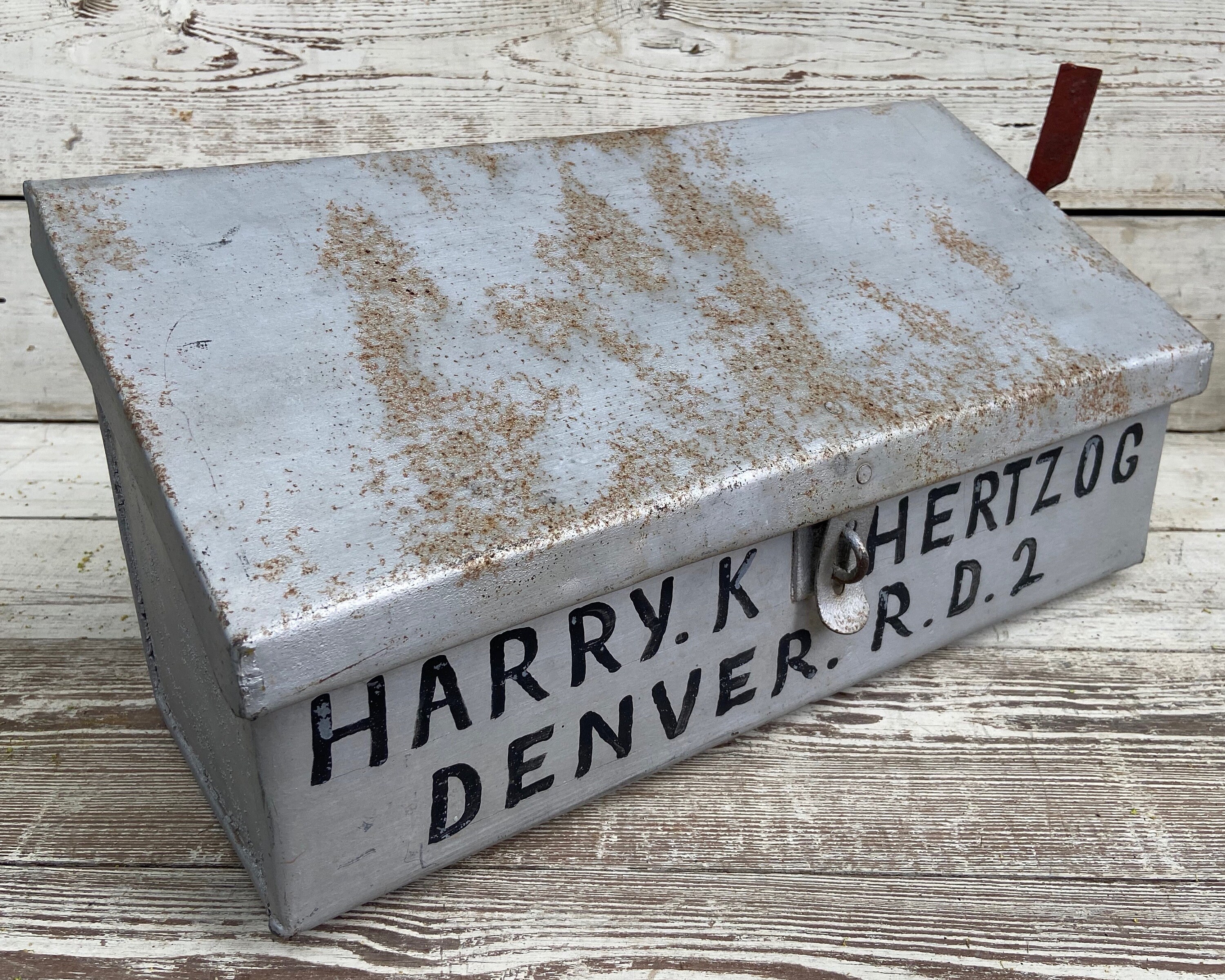 RARE Mid Century Modern Mailbox Atomic Age Mailbox Vintage | Etsy