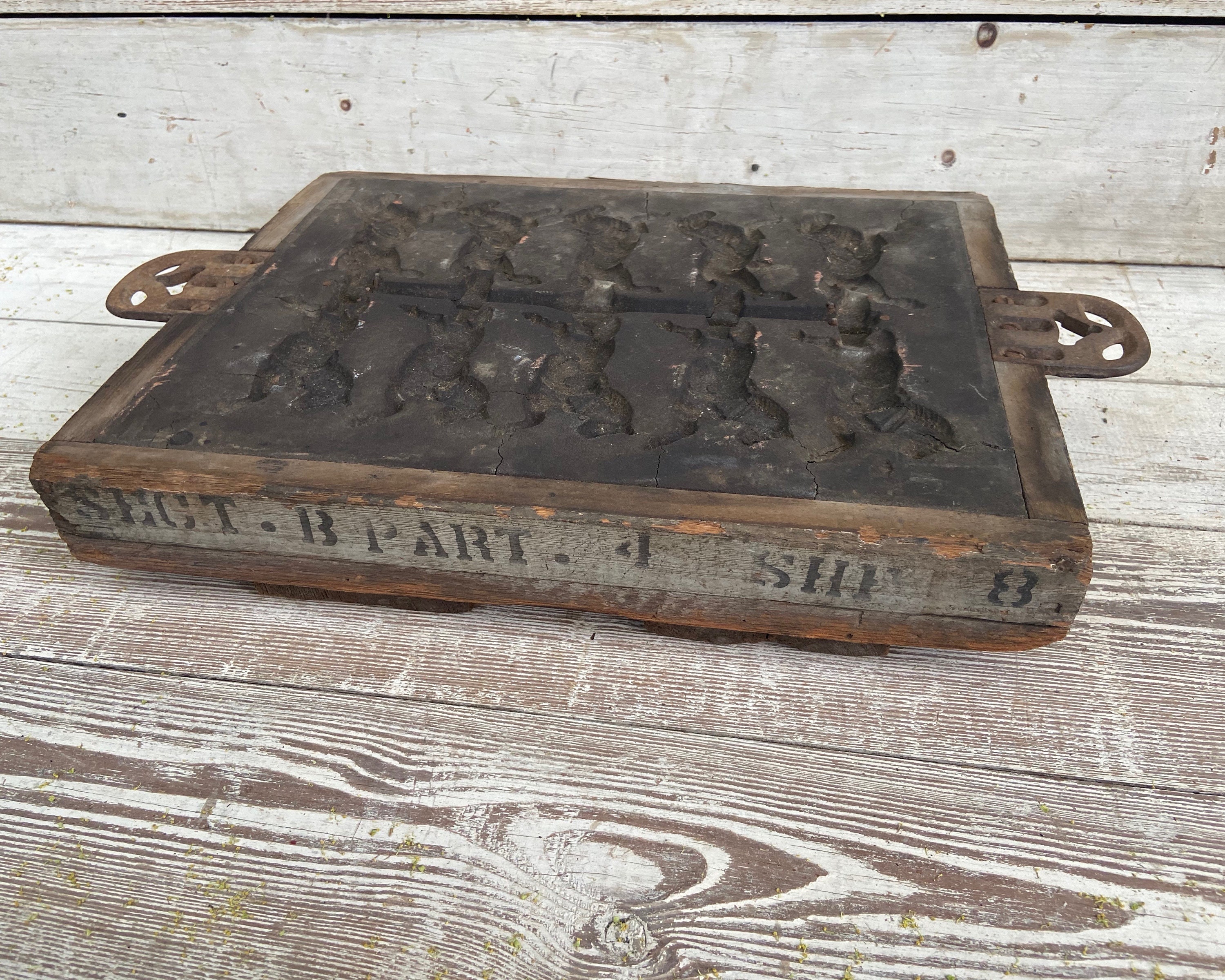 Antique Cast Iron Toy Mold Cast Iron Horse Mold SAND CAST | Etsy