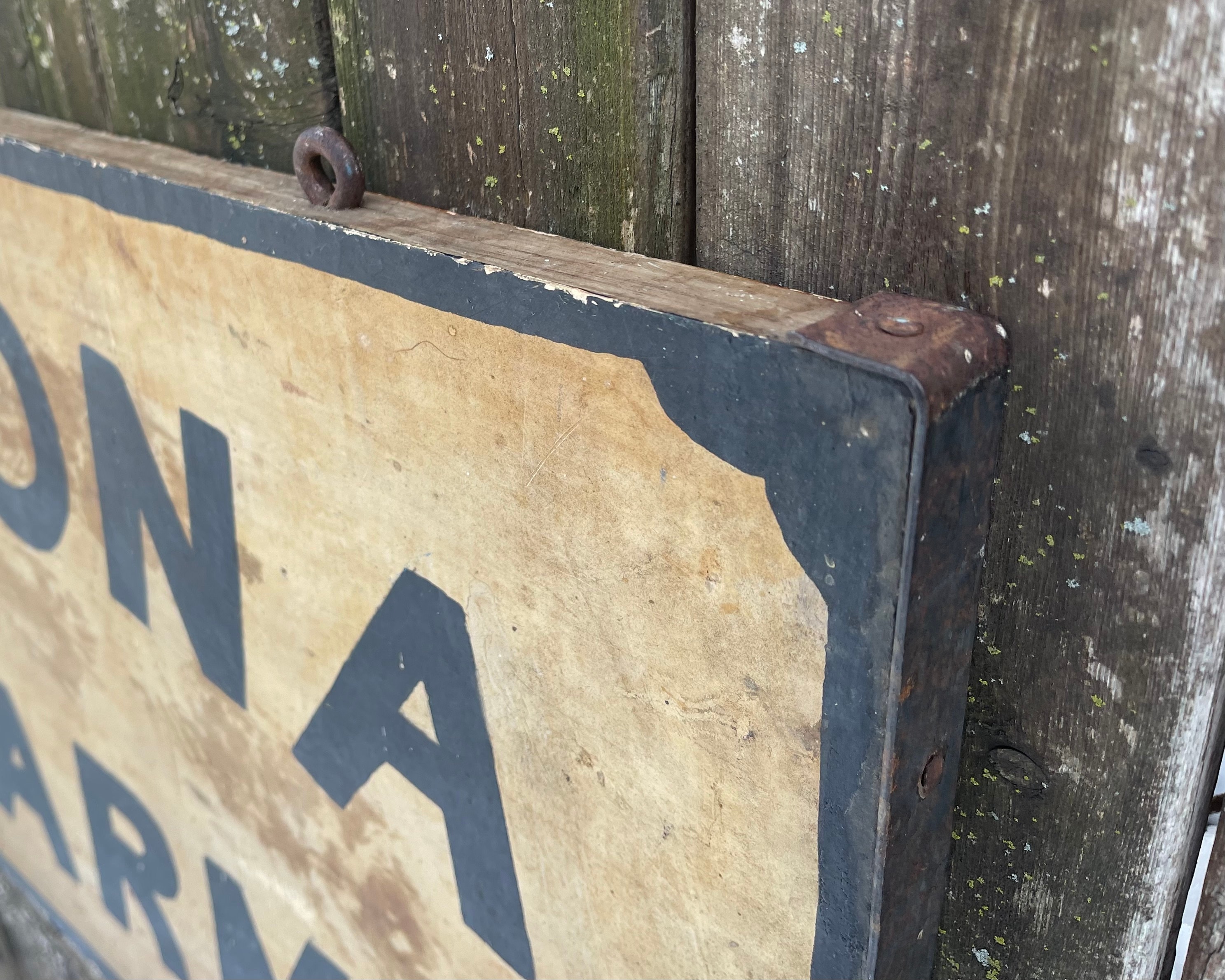 Antique Wooden Farm Sign Dairy Farm Sign WEONA FARM Sign - Etsy