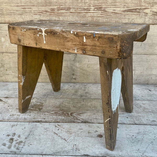 Primitive Stool - Etsy