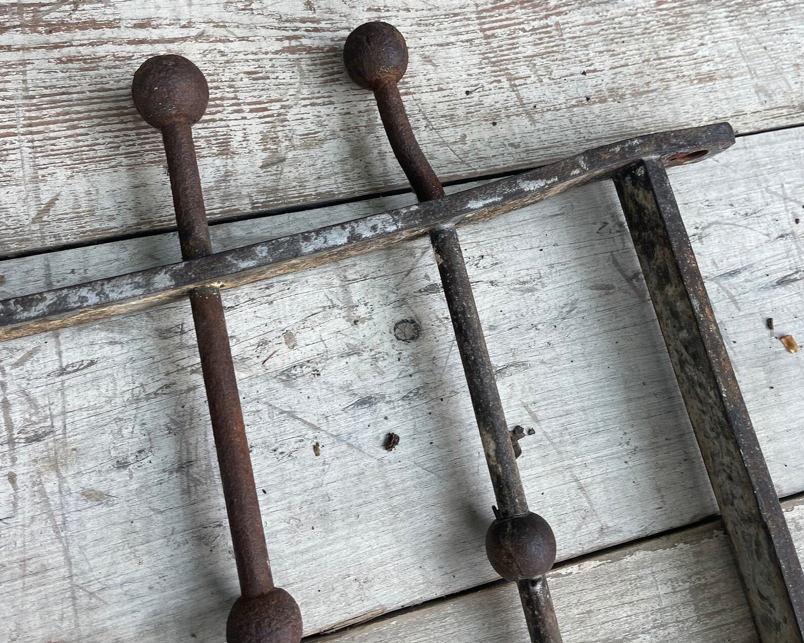 1800s Wrought Iron Gate Spiked Fence Gate Antique Metal Cover | Etsy