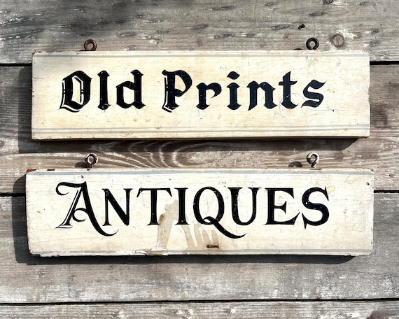 Antique Shop Sign