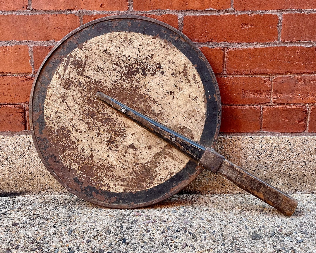 Antique Railroad Stop Sign Hand Held Signal Sign Train Yard Collectible ...