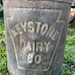 Antique KEYSTONE Dairy Milk Can: Farmhouse Yard Art, Western Maryland ...