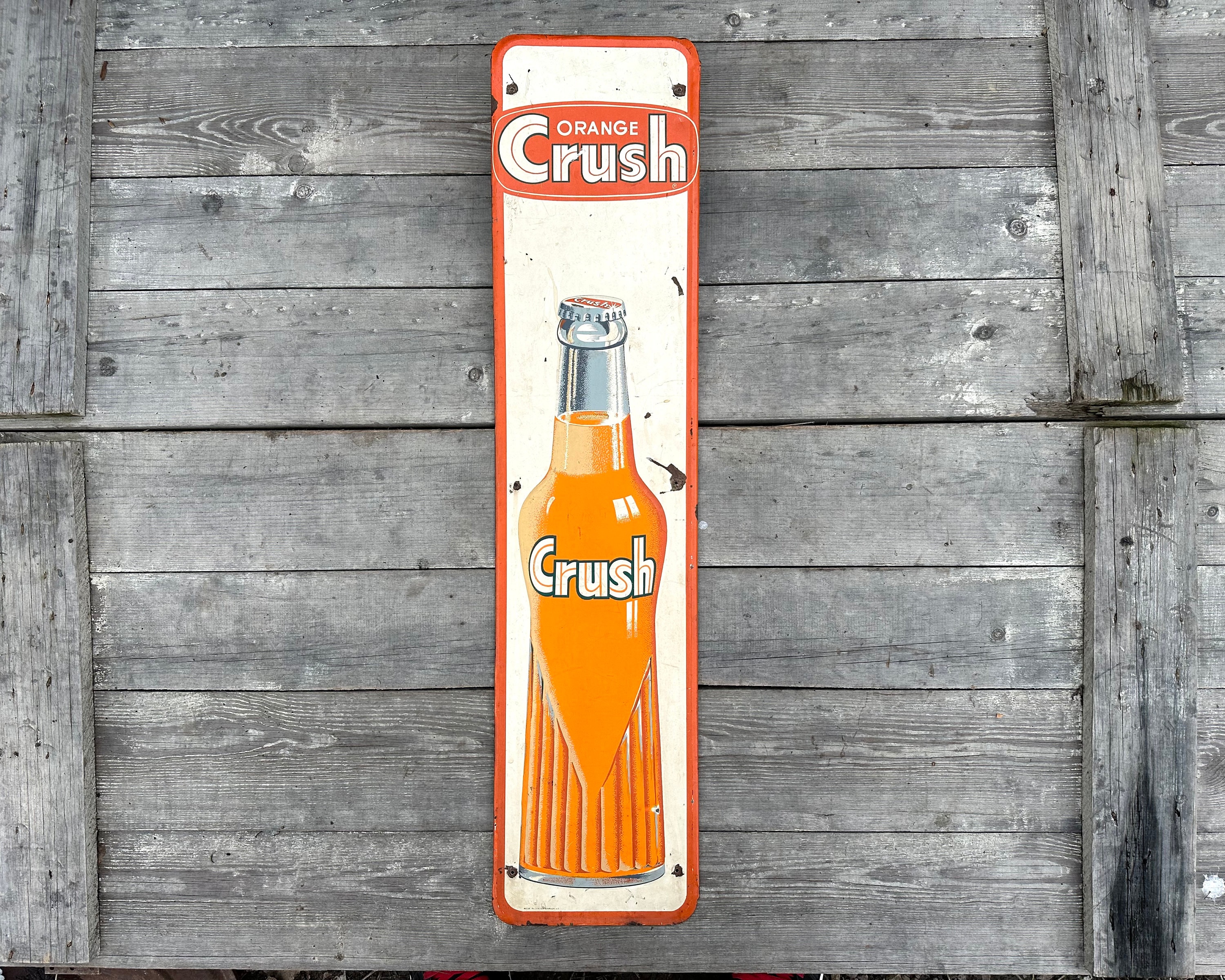 Vintage Orange Crush Logo