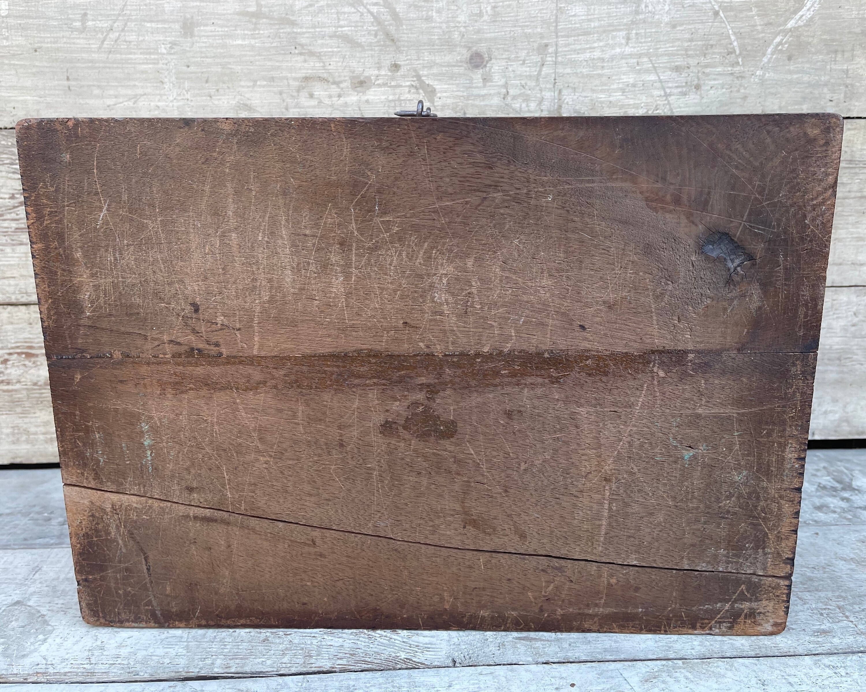 Vintage Wooden Box With Latch Wood Latch Box Storage Box - Etsy
