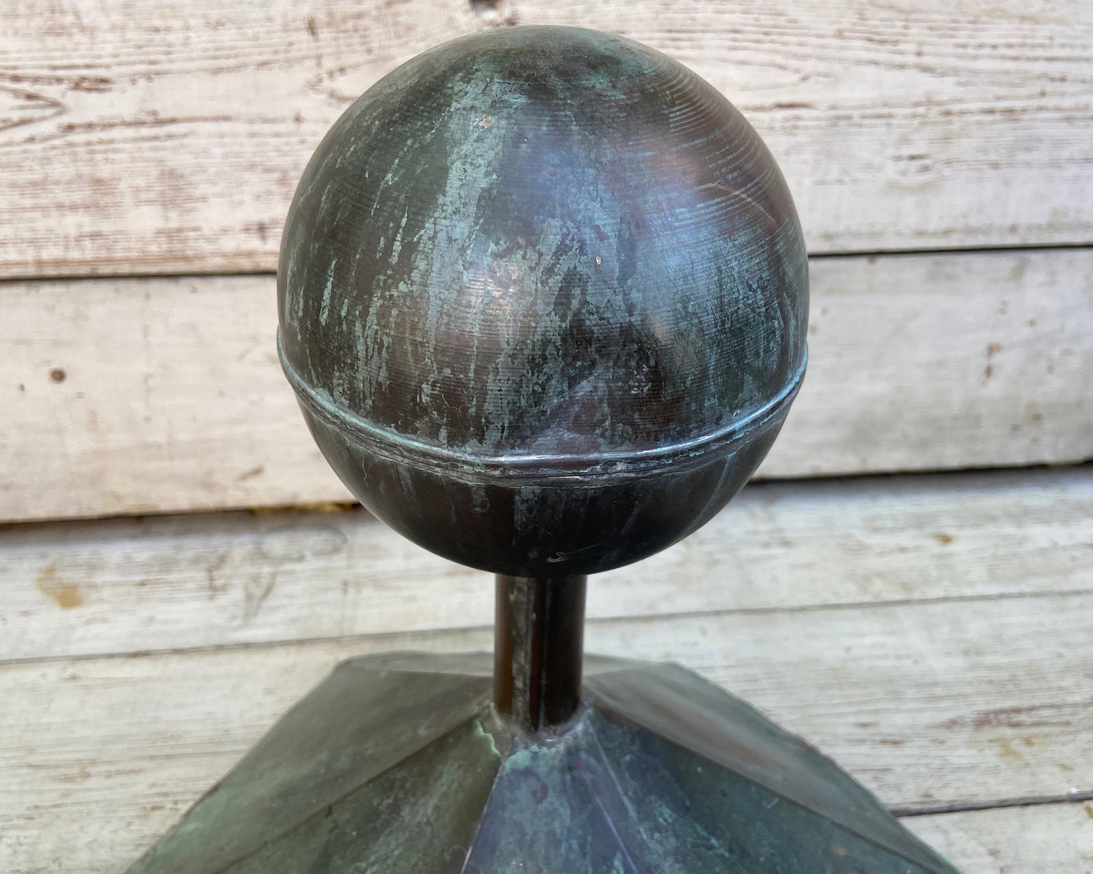 Copper Cupola Roof Finial Vintage Copper Copula Architectural Salvage ...